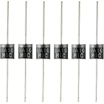 Electronic Components 5PCS 10A10 Rectifier Diodes - 10 Amp 1000V Axial ...