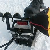 Amazon.com: Digger Ice Auger Mount for ATV, Snowmobile, UTV, Fits Metal ...
