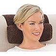 Amazon.com: Collections Etc Adjustable Neck Roll Plush Support Pillow ...