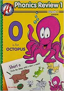 Short O, O is for Octopus Phonics Review 1 Wookbook, Grade 1: Amazon ...
