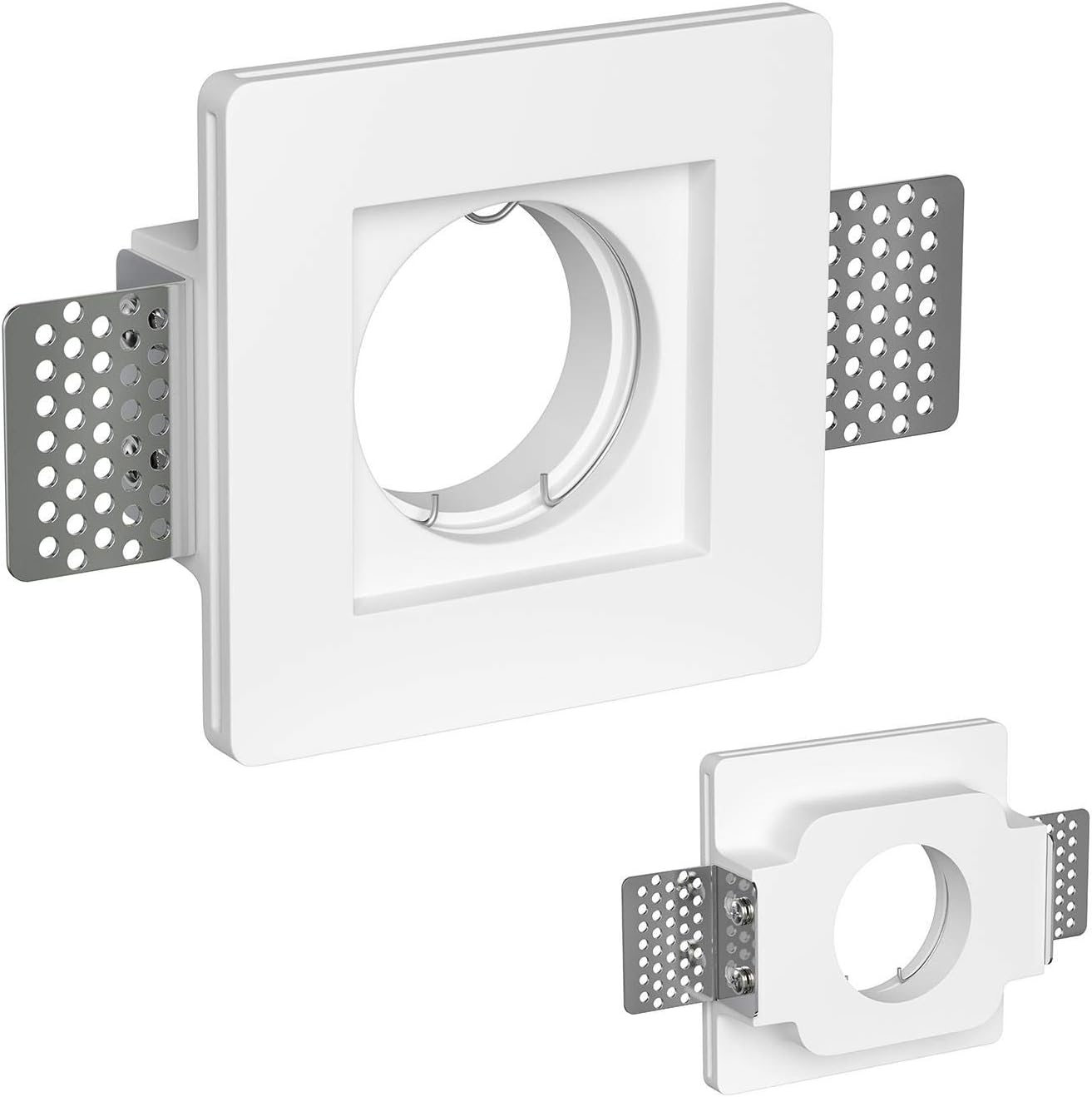 ledscom LED Plaster Recessed Spotlight GIEDI II DIY, Including GU10 ...