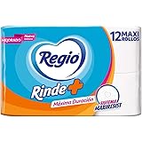 Pétalo Rendimax Papel Higiénico con Aloe y Vitamina E, color Blanco, 12 ...