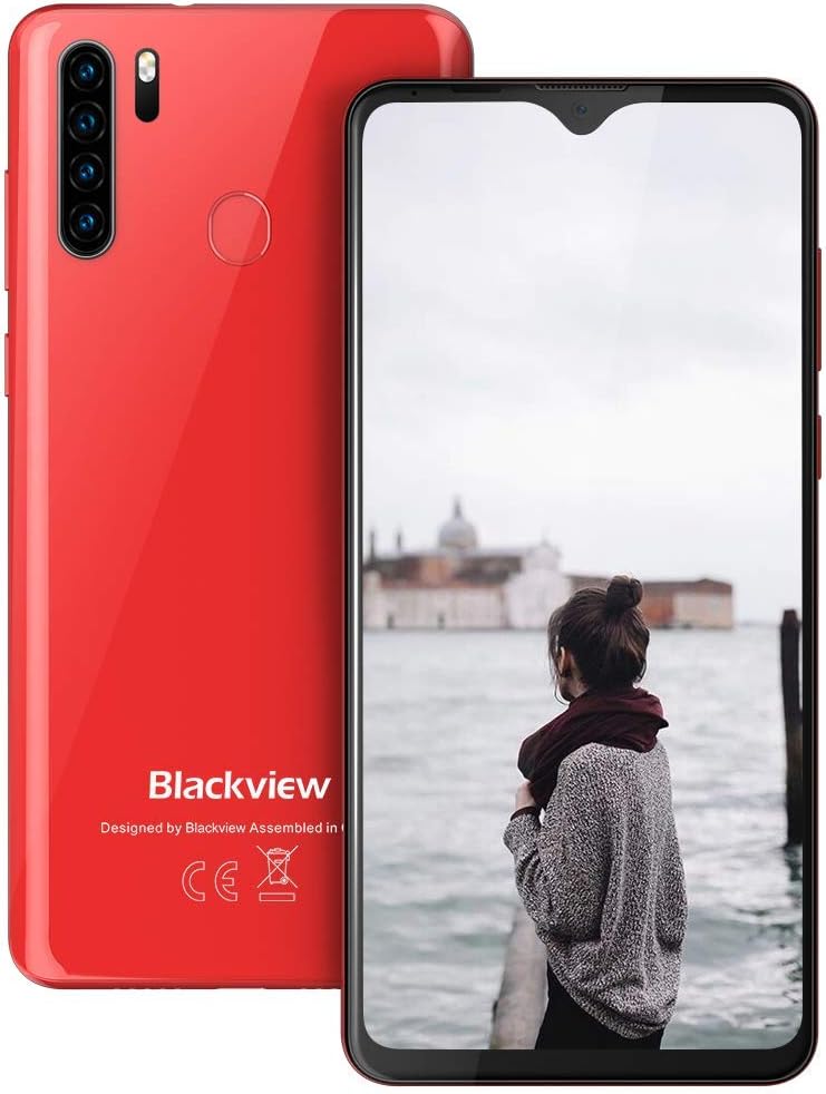 4G Mobile Phone, Blackview A80 Plus Smartphone SIM Free Android 10 Phone with 4680mAh Big ...