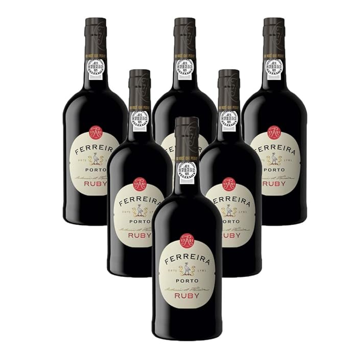 Case x6 -Port wine Ferreira Ruby NV - Fortified Wine: Amazon.co.uk: Grocery