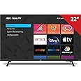 Smart TV LED 32" HD AOC 32S5135/78G - Design sem bordas, Wifi ...