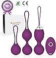 ACVIOO® Bolas Chinas Suelo Pelvico de la Salud Masajeador Kegel Ejercitador Kegel Bolas para ...