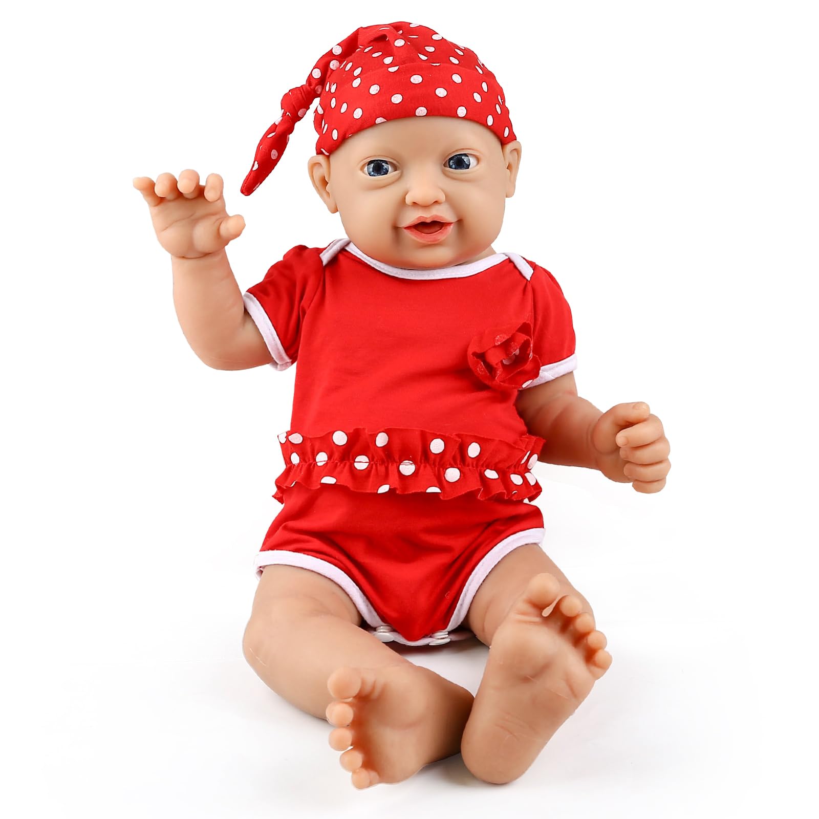 IVITA 12 inch Full Silicone Baby Dolls Realisitc, Not Vinyl Dolls ...