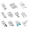 Amazon.com: FIKLOTA 11-Piece Sewing Machine Presser Foot Set for Low Shank Snap-On Singer ...