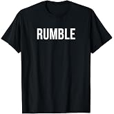 Amazon.com: Rumble T-Shirt : Clothing, Shoes & Jewelry