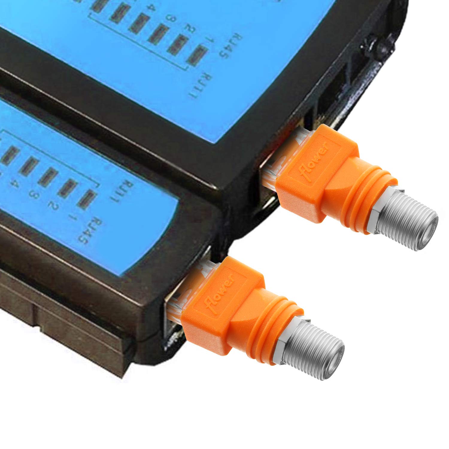 Mua 8 Packs RF to RJ45 Converter Adapter F Female to RJ45 Male Coaxial ...