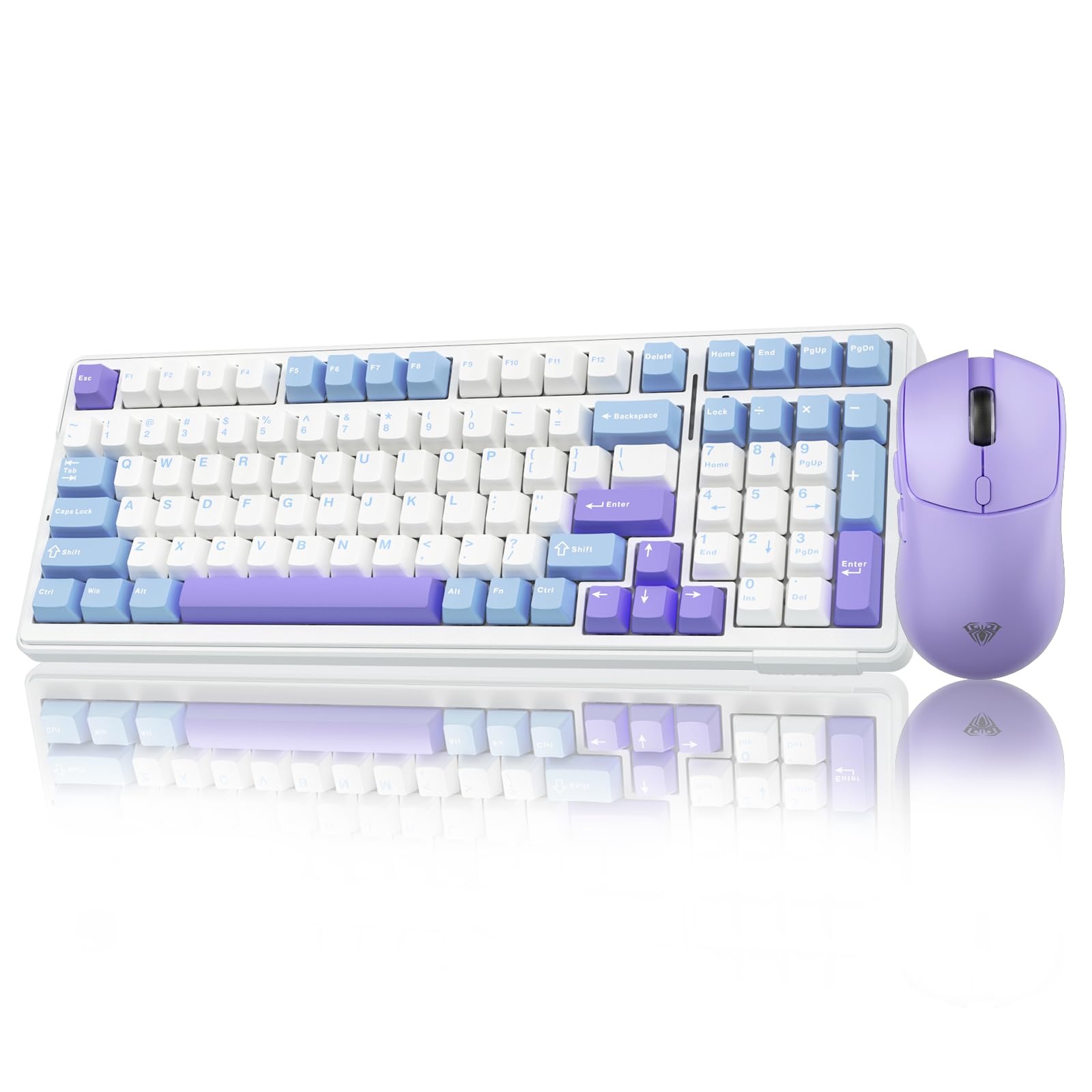 Mua Wireless Keyboard and Mouse Combo, F99 Wireless Mechanical Keyboard ...