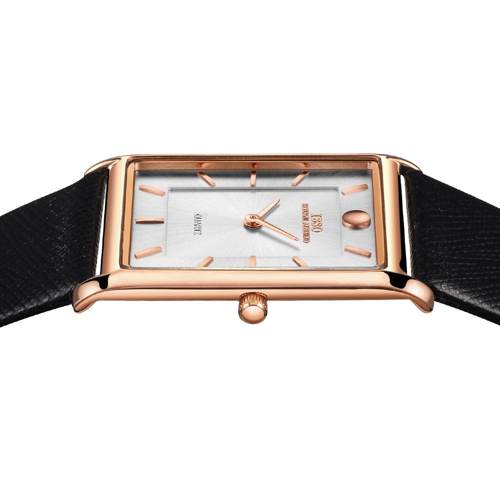 Mua IBSO Men Watches 7MM Ultra-Thin Rectangle Dial Watch Classic Quartz ...