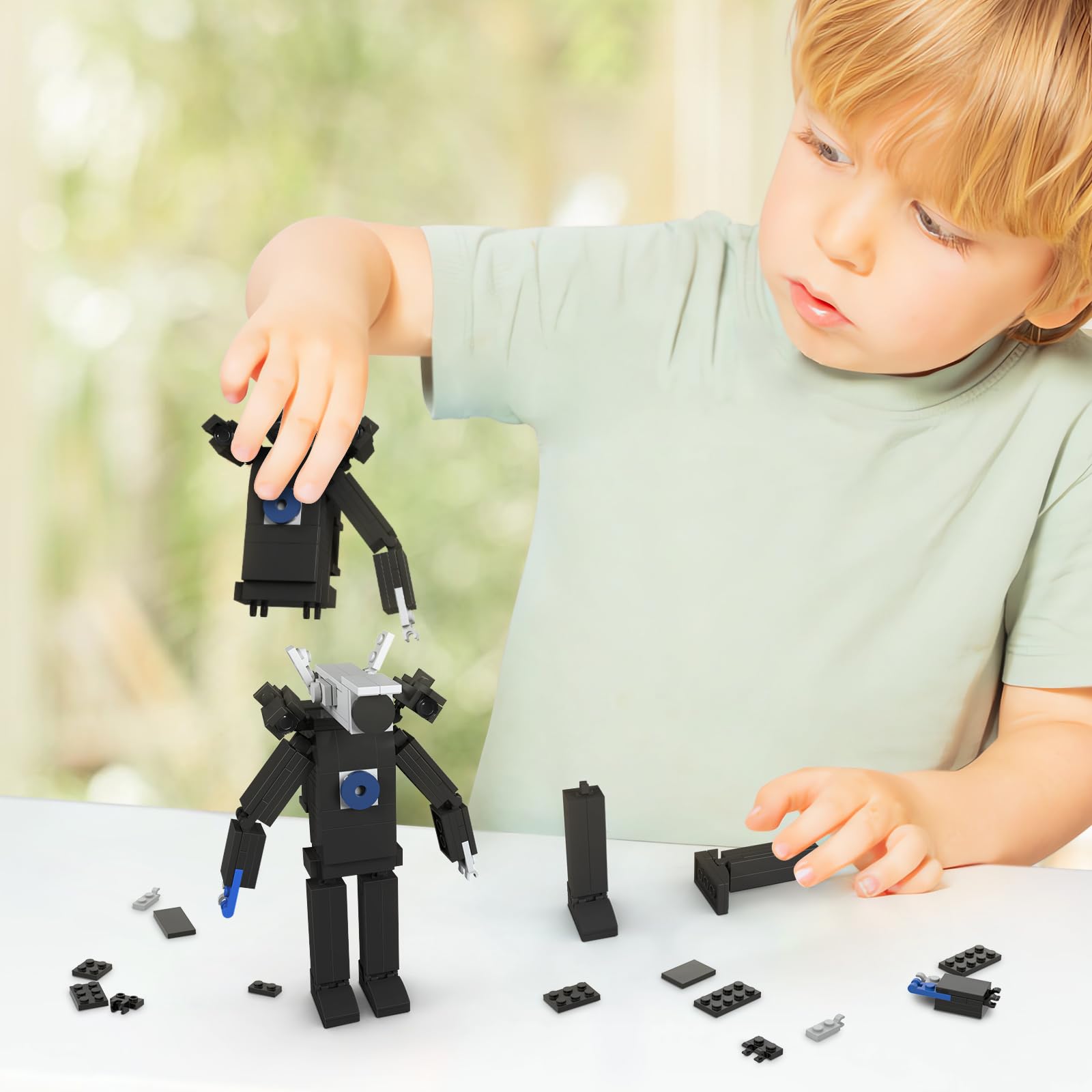 Mua HzrYod The Skibidi Toilet Camerman Titan Action Figure Building ...