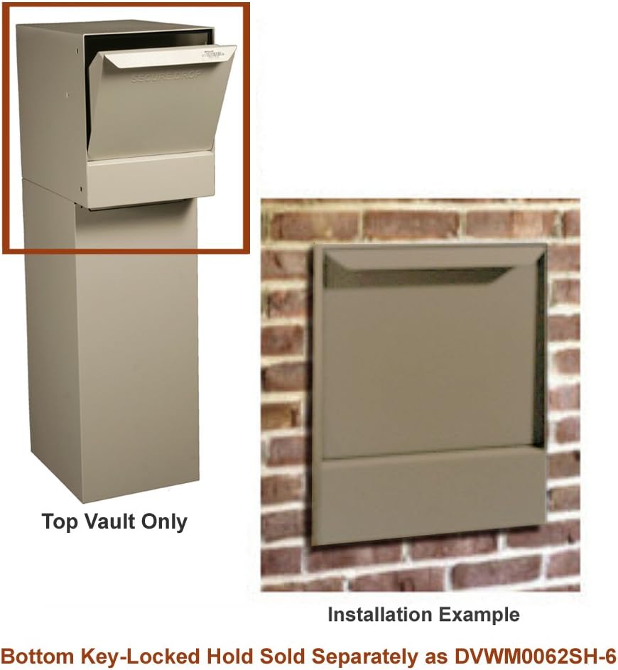 Amazon.com : dVault Wall Mount Package Drop DVWM0062S Secure Mail ...