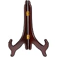 Amazon.com: Bard's Hinged Dark Wood Plate Stand, 9" H x 7.25" W x 5" D ...