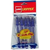 Cello Gripper Ball Pen, 0.5 MM, Blue- 5 Pc/Pack - 5 pack: Amazon.in ...