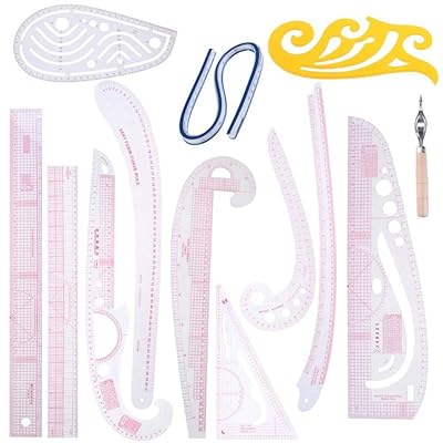 13Pcs DIY Styling Ruler Set for Fashion Design & Nepal | Ubuy