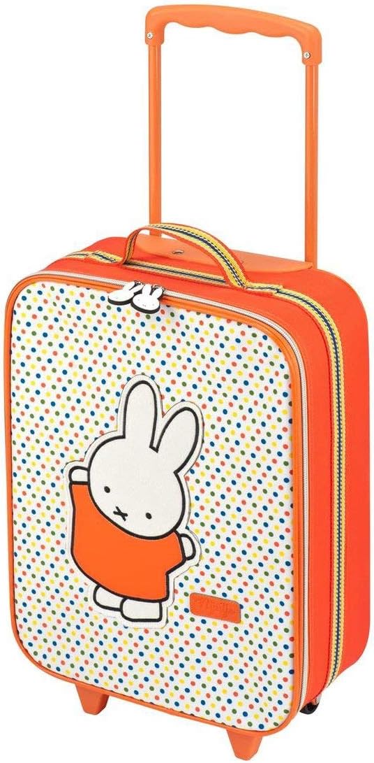 Princess Traveller Miffy Children's Wheeled Suitcase 38 x 32 x 14, 16 L ...