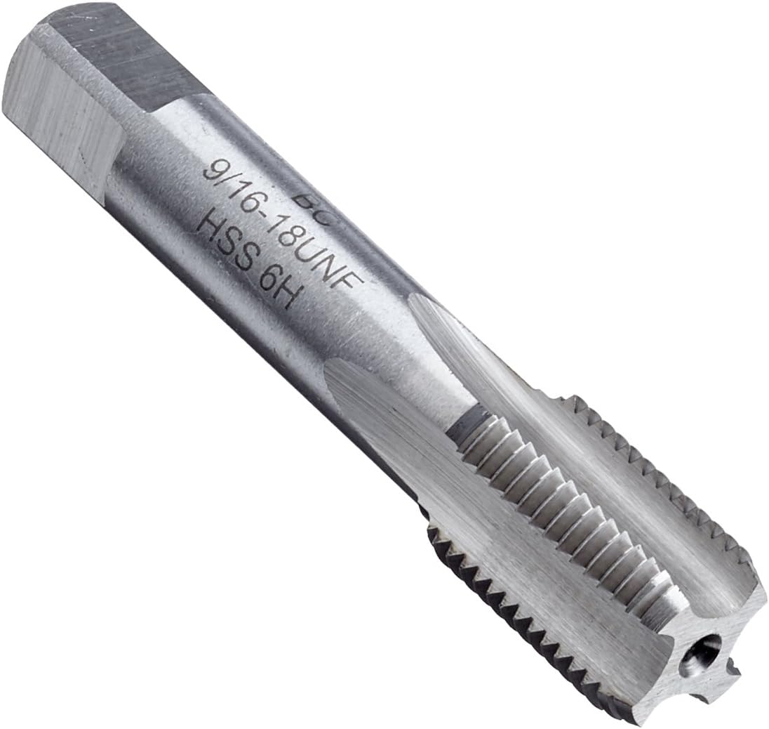 Bohrcraft 41051100916 Handgewindebohrer ähnl. DIN 2181 HSS-G, UNF 9/16" x 18/2-tlg. in BC-Unibox ...