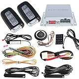 Amazon.com: EASYGUARD EC002-V PKE Car Alarm System Remote Starter Push Button Password keypad ...