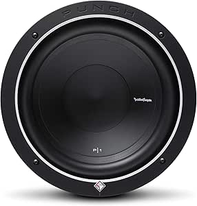 Amazon.com: Rockford Fosgate P1S4-10 Punch P1 SVC 4 Ohm 10-Inch 250 Watts RMS 500 Watts Peak ...