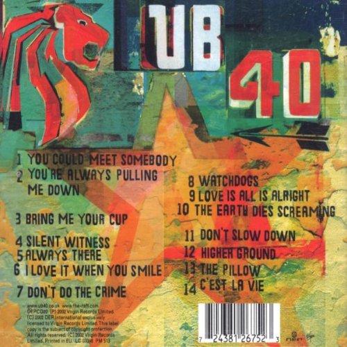 UB40 Album: «UB40 Present The Fathers Of Reggae»