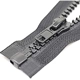 Amazon.com: YaHoGa 2PCS #5 28 Inch Separating Jacket Zippers for Sewing Coats Jacket Zipper ...