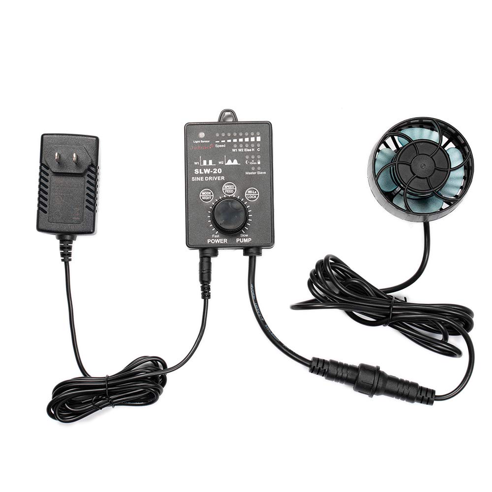 Buy Jebao Wave Maker Mini Wave Pump Aquarium Super Quiet Cross Flow ...