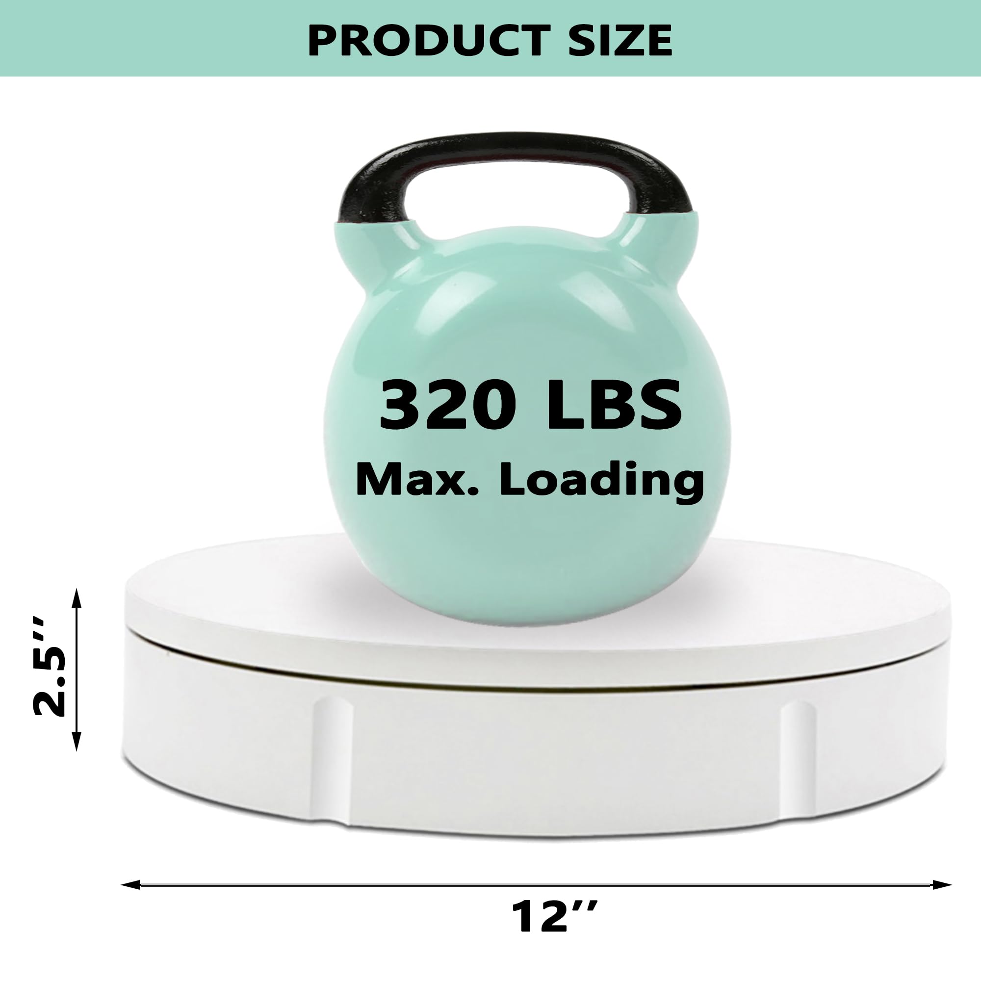 Mua Rotating Display Stand 320lbs Capacity, 360 Degree Rotating ...