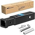 Amazon.com: Nilight Trailer Hitch Receiver Extender Adapter Reducer 2 ...