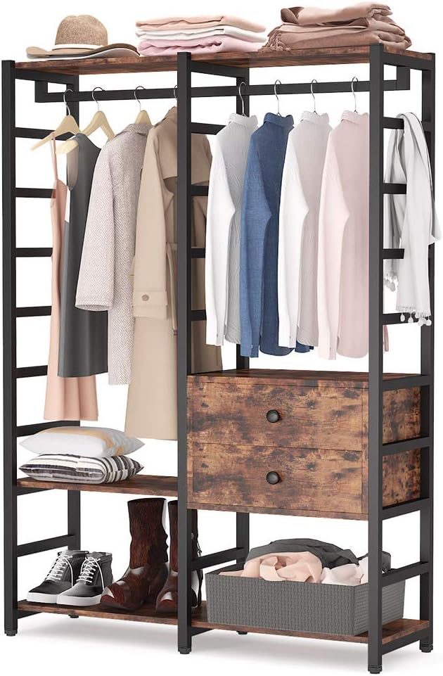 Amazon.com: Tribesigns Free-standing Closet organizer, Heavy Duty ...