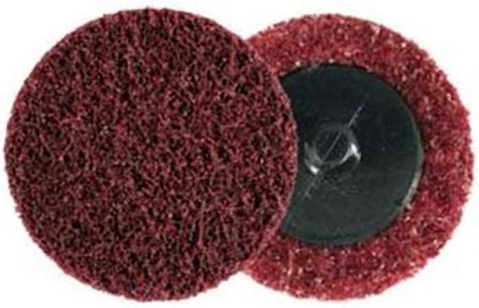 Scotch-Brite 07481 Roloc 2" x No Hole Aluminum Oxide Medium Grade ...