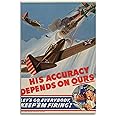Amazon.com: Vintage Posters World War II Poster Air Force Poster Wall ...