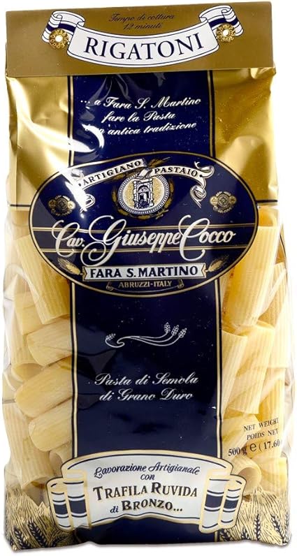 Pasta Cocco - Rigatoni - n°37 - 500 Grammes - Cavalier Giuseppe Cocco ...