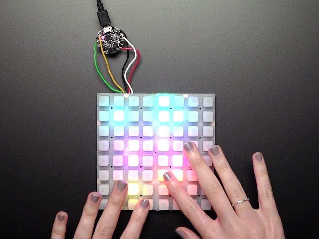 Mua Adafruit NeoTrellis RGB Treiberplatine fÃ¼r 4x4 Keypads 3954 trên ...