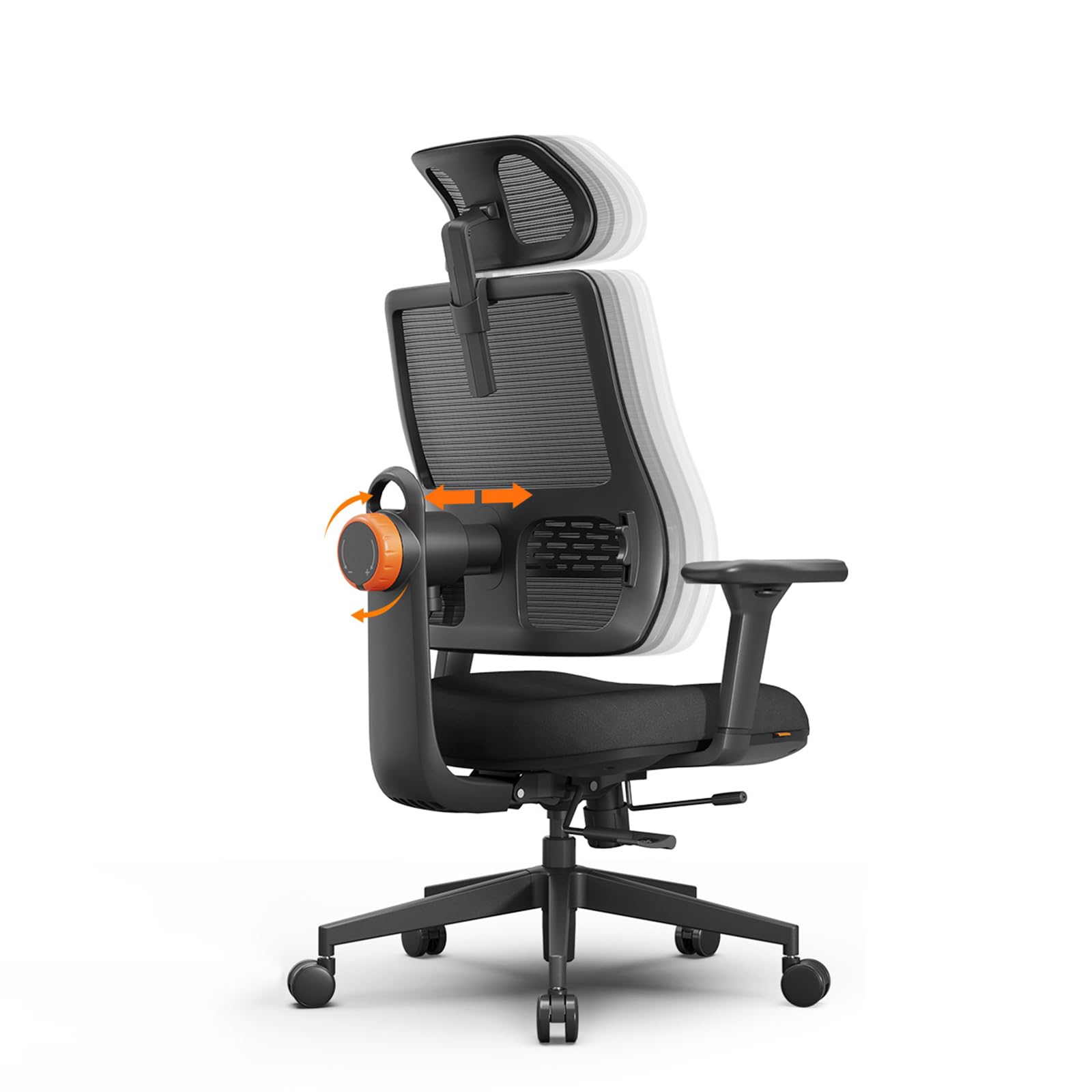 Newtral Ergonomic Office Chair with Adaptive Lumbar Support- High Back ...