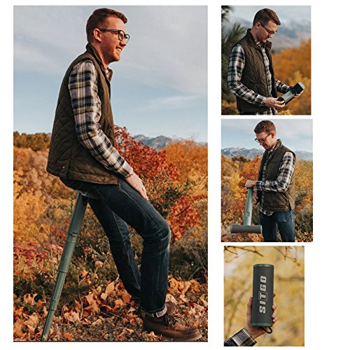 SITGO Portable Seat | Lightweight, Adjustable and Folding Lean-to Stool ...