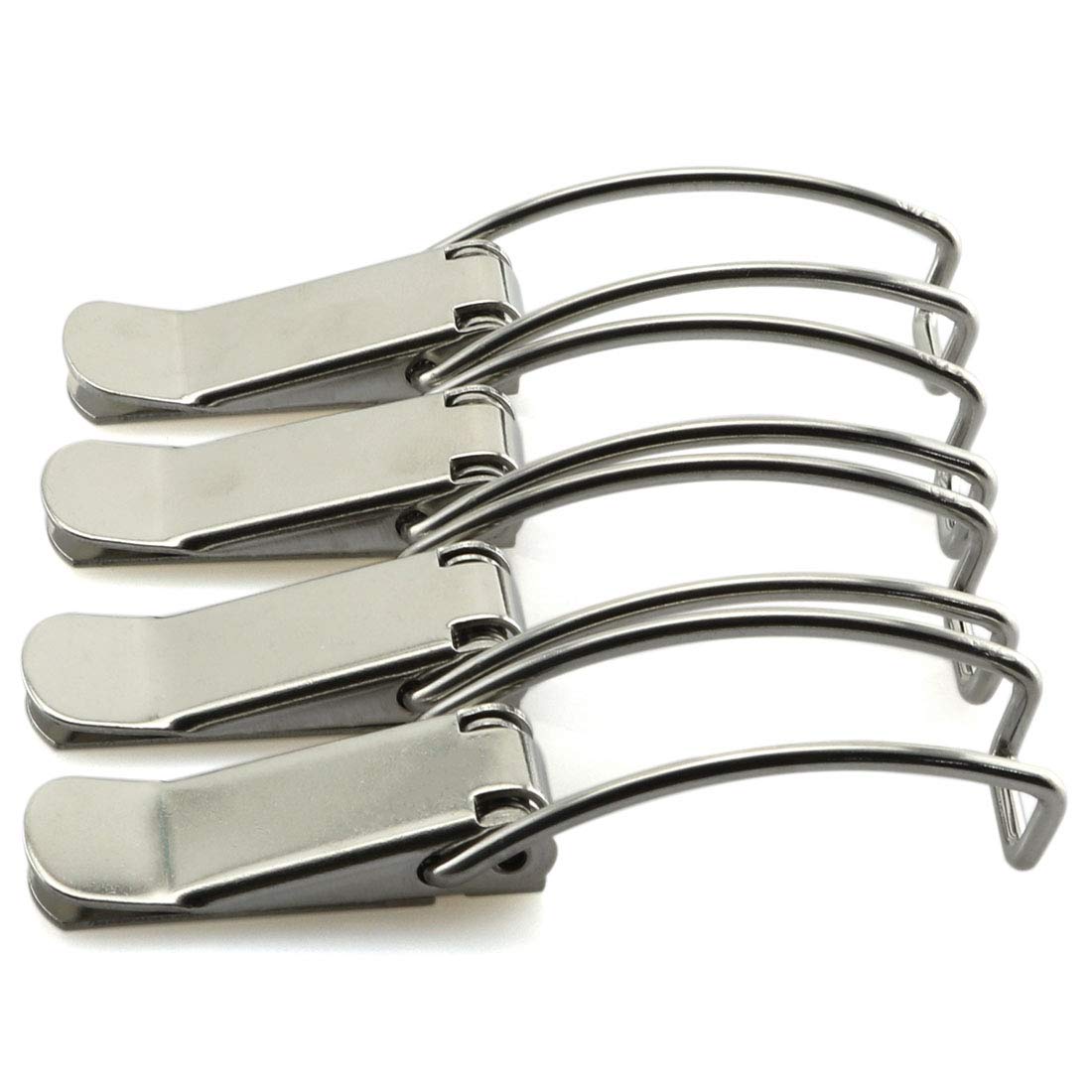 HJ Garden 4pcs 85mm/3.35 inch Spring Loaded Toggle Latch Hasp,304 ...