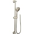 Moen Eco-Performance Brushed Nickel Handheld Showerhead with 69-Inch ...