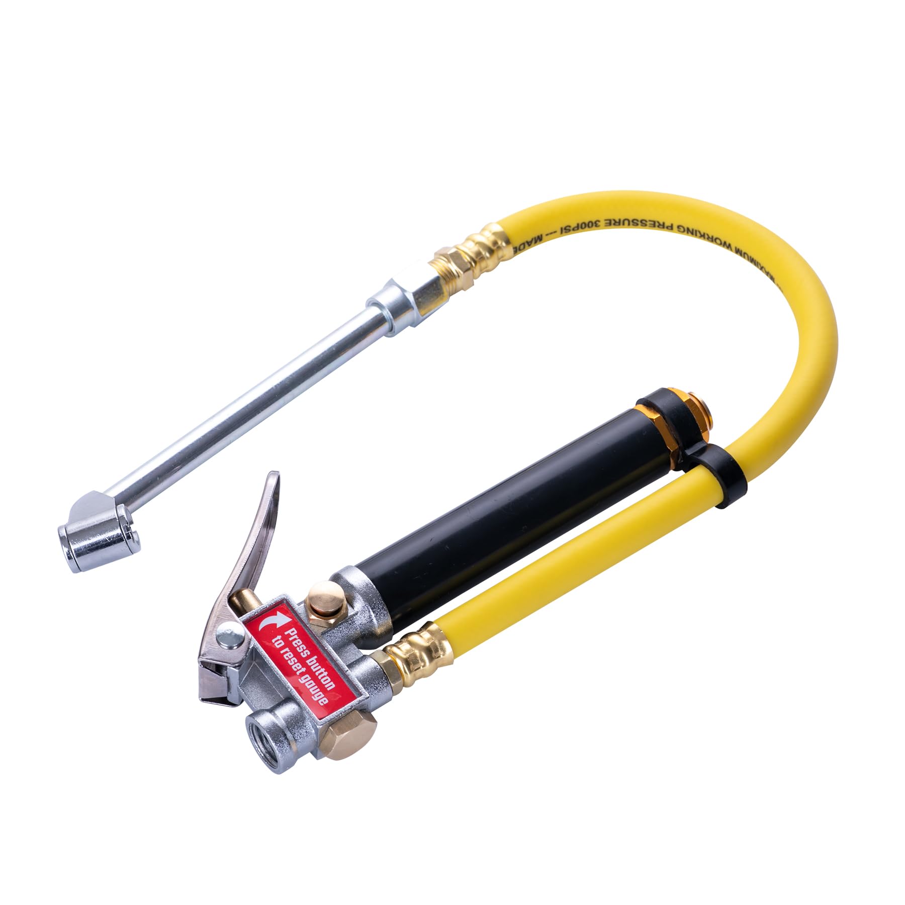 CRAFTSMAN Dual Foot Inflator and Gauge, 20-120 PSI, Built-in Relief ...