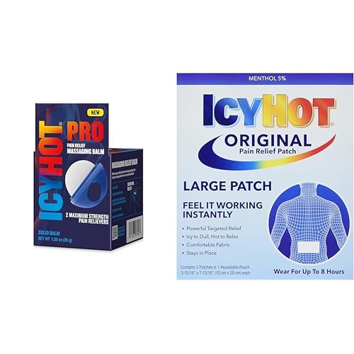 Icy Hot PRO 1.25oz Massaging Balm for Muscles & Joints with Applicator ...