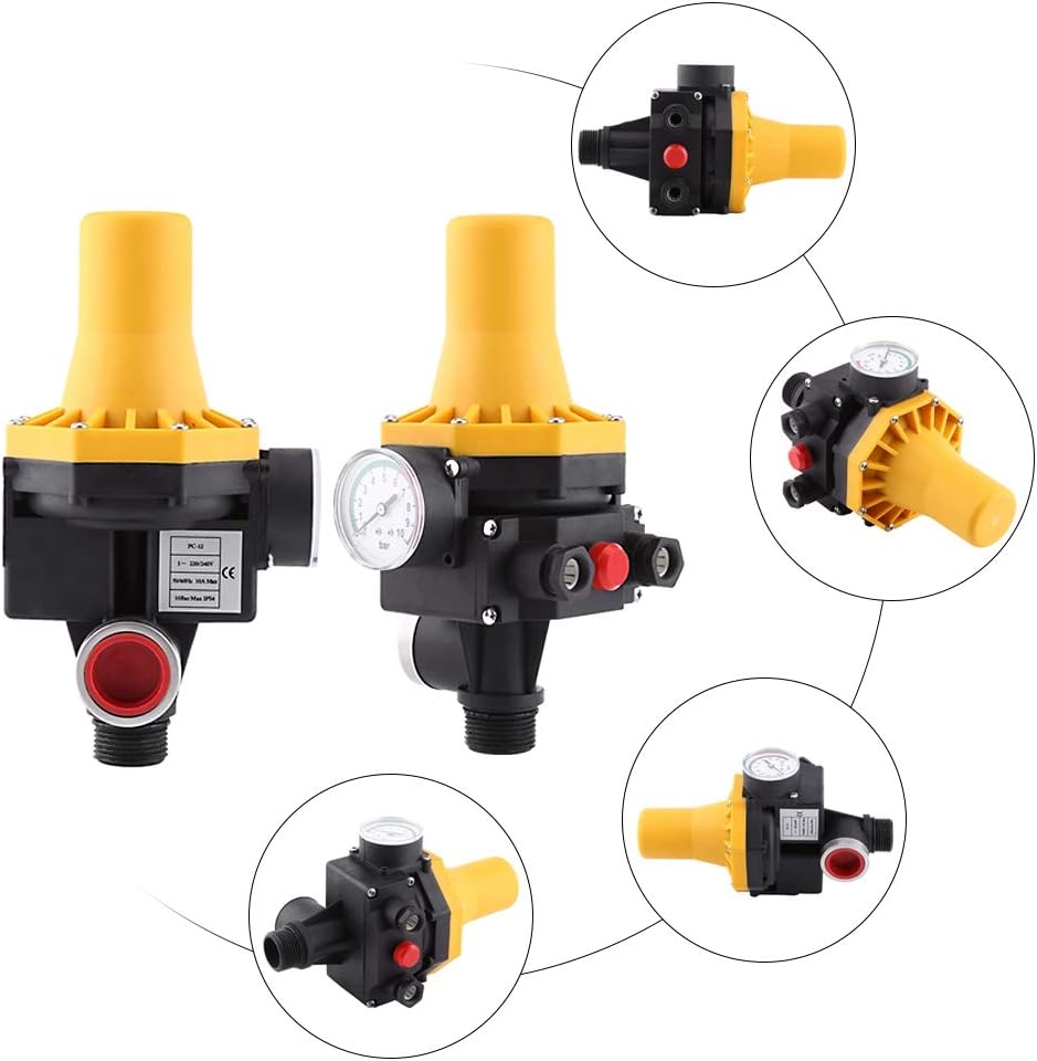 Automatic Water Pump Controller Electric Control Switch with Pressure ...