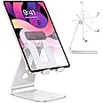 Amazon.com: OMOTON Adjustable Tablet Stand for Desk, Upgraded Longer ...