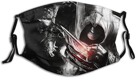 Assassins Creed Masque de protection pour le visage et l'extérieur sans ...