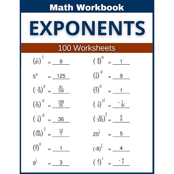Worksheets Multiplying And Dividing Powers