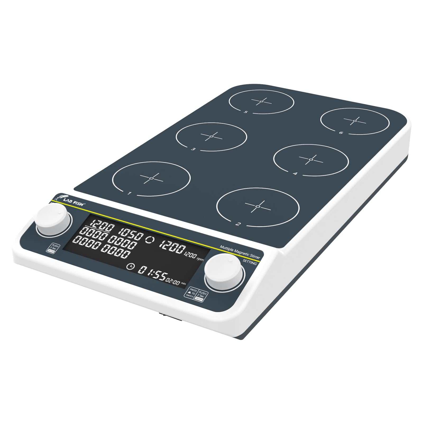 Mua LAB FISH Laboratory Digital Multi Place Magnetic Stirrer Speed 50 ...