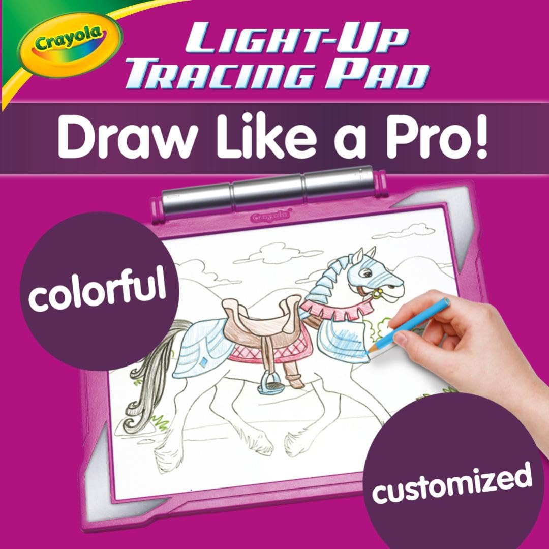 Mua Crayola Light Up Tracing Pad - Pink, Art Kit for Kids, Kids Toys ...