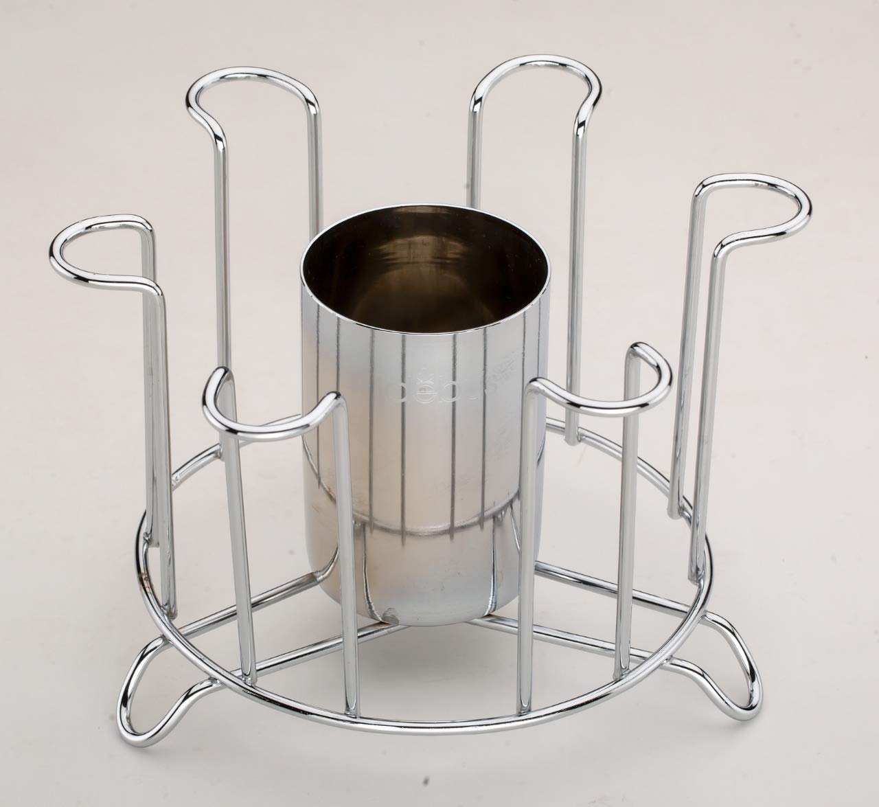 Buy VMJ Stainless Steel Glass Stand - Premium, Classic Glass Holder for ...