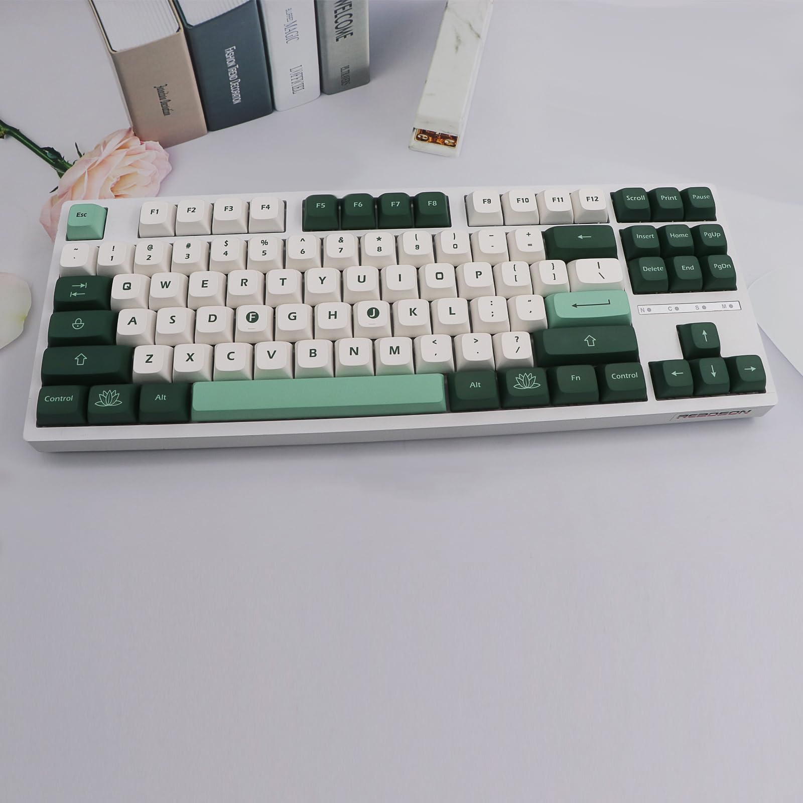 Mua JSJT XDA Keycaps- PBT Keycaps 137 Keys Custom Keycap Set Botanical ...
