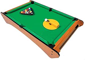 Amazon.com: Big Time Pivot Pool Tabletop Portable Billiards Game with ...